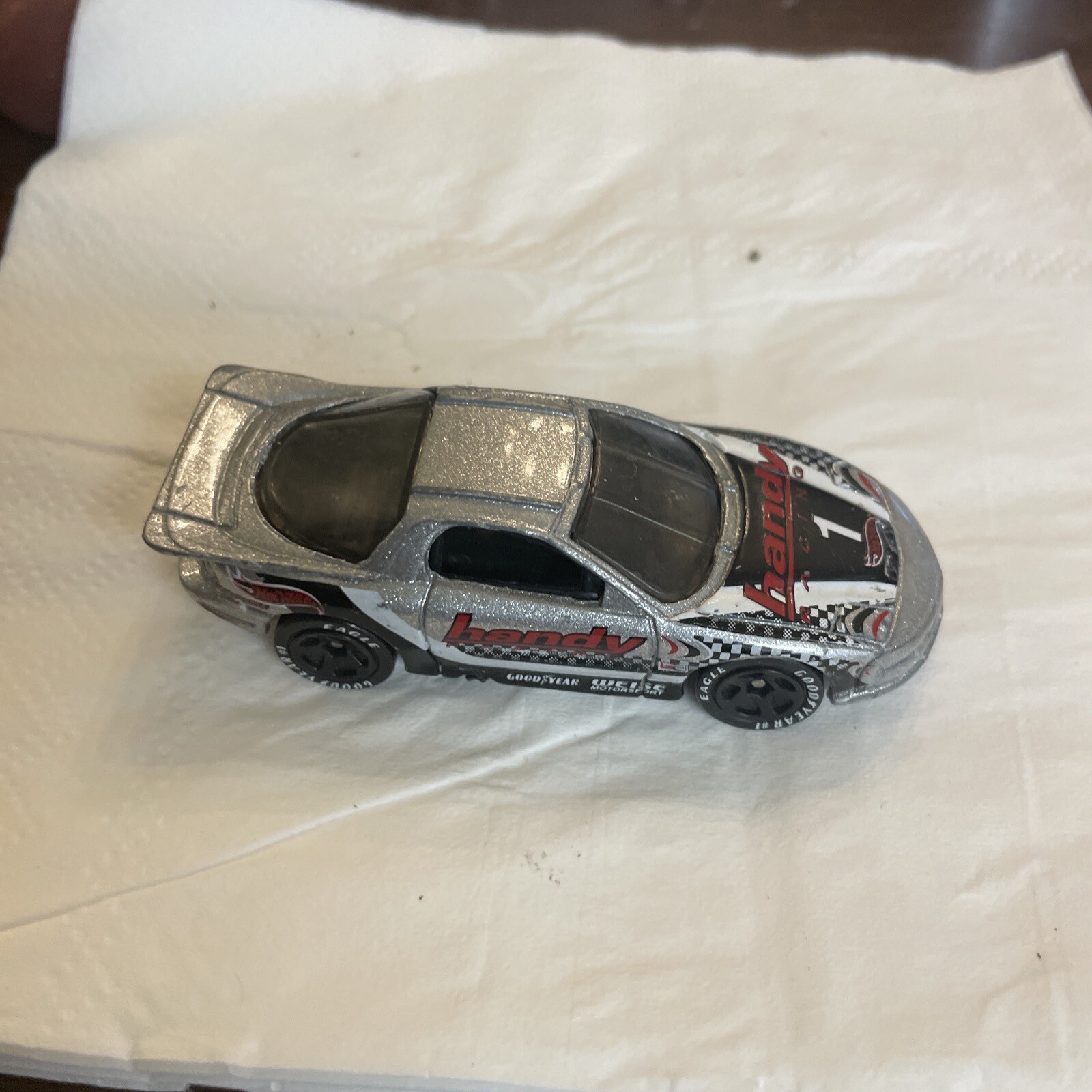 Vintage 1997 Handy Racing #1 IROC Firebird Hot Wheels Gray | eBay