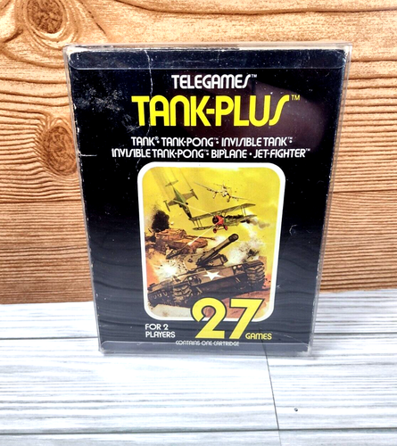 Atari 2600 Tank-Plus Tele-Games Complete in Box with Instructions | eBay