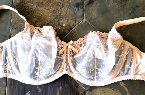 36G (US/UK) Fayreform Day Dream Sheer Underwire Balconette Bra F75-5058 ...