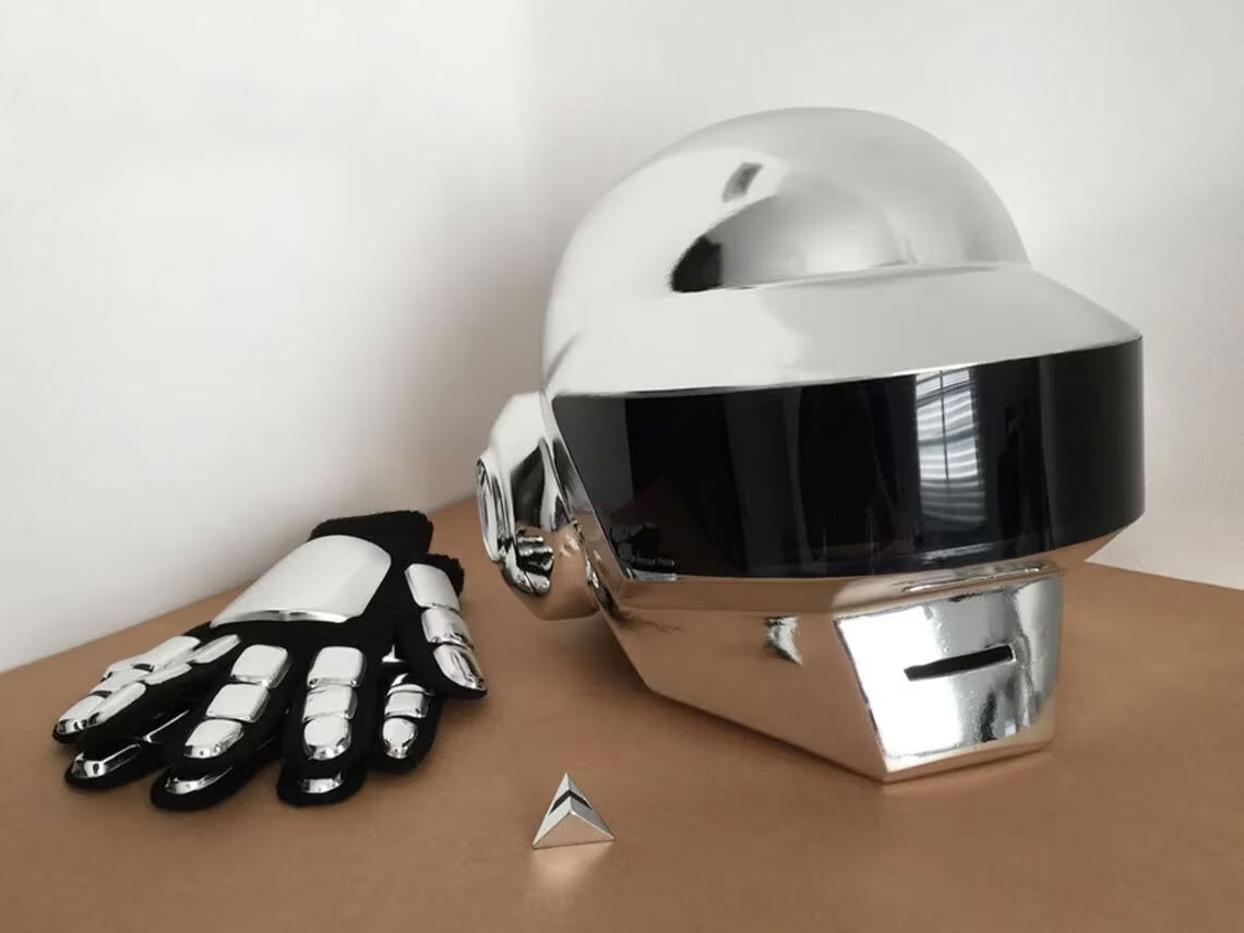 Thomas Bangalter Helmet Blueprints