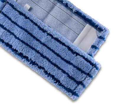 Mopptex Mikrofaser Microfaser Mopp Bezug blau mit dichten Borsten 40 ...