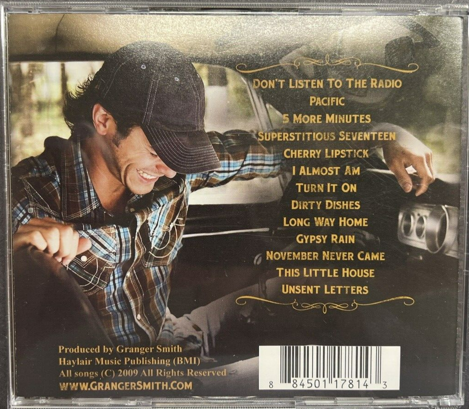 RARE CD 2009, Granger Smith – Don't Listen To The Radio - AUTOGRAPHED ...