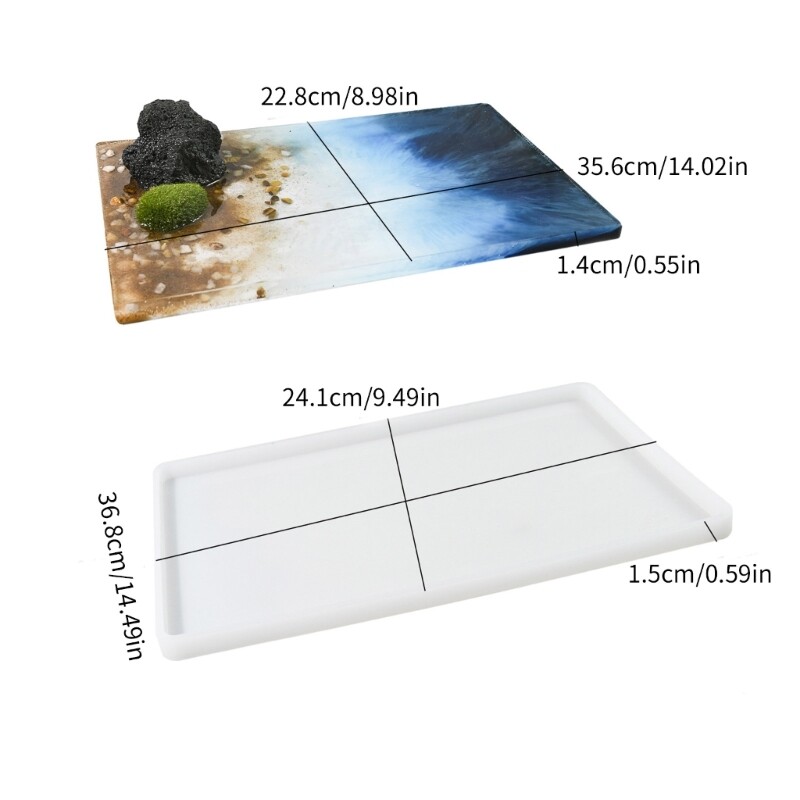 Clay Crafts Molds Silicone Ornament Mold Perfect for Making Decorative ...