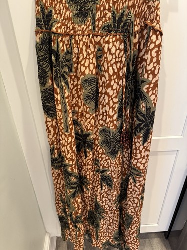 Beach Cover Up Pants Free Destinations women’s wide leg Palm Tree ...