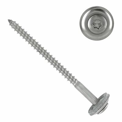 100 Spenglerschrauben 4,5 mm Edelstahl A2 Torx Schrauben Q300 inkl ...