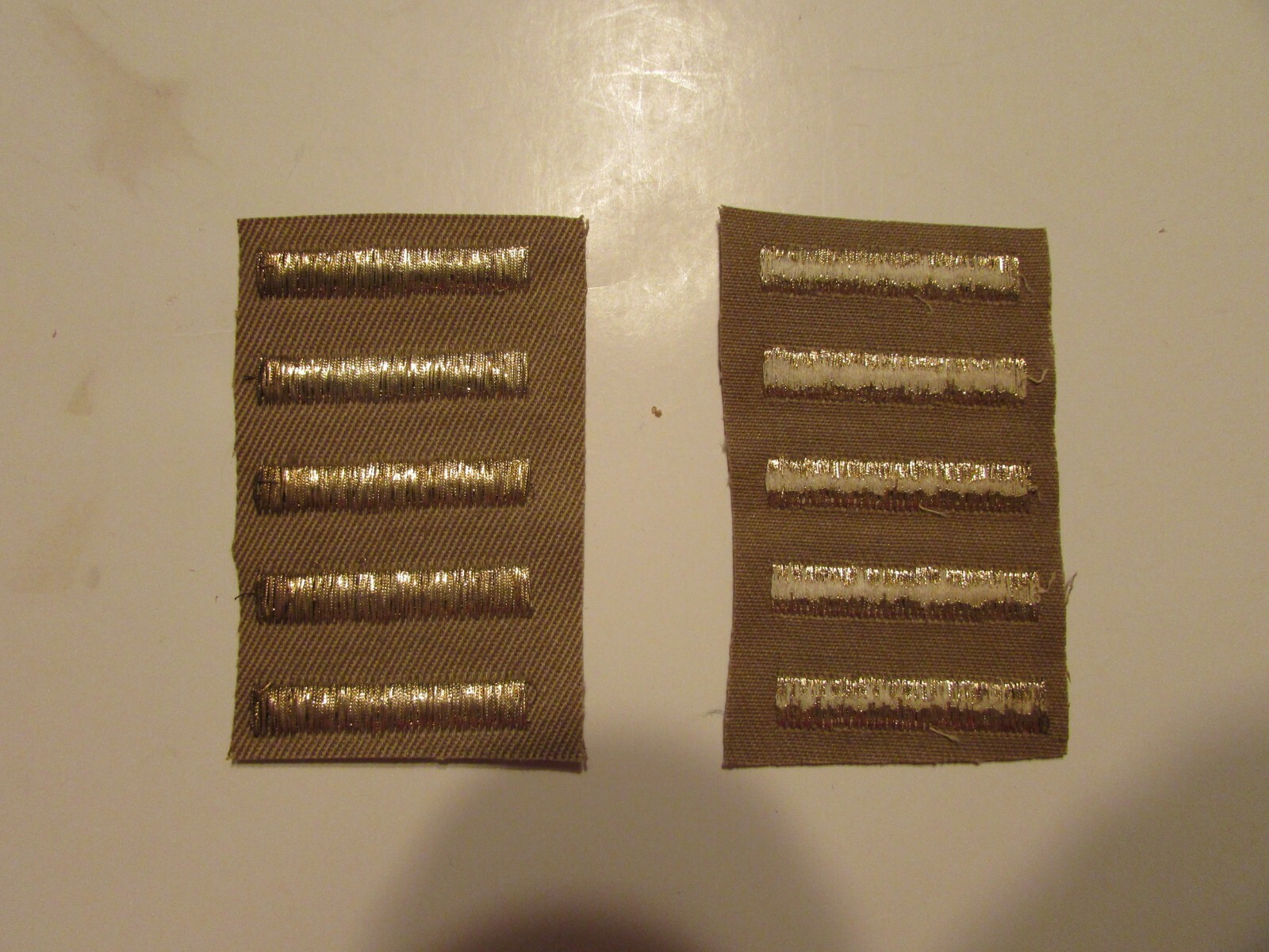 e3038 WW2 US Army Overseas Service Bars Summer Uniform Aged 5 Bars 30 ...