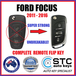 FORD FOCUS COMPLETE CAR REMOTE FLIP KEY FOB 2011 2012 2013 2014 2015 ...