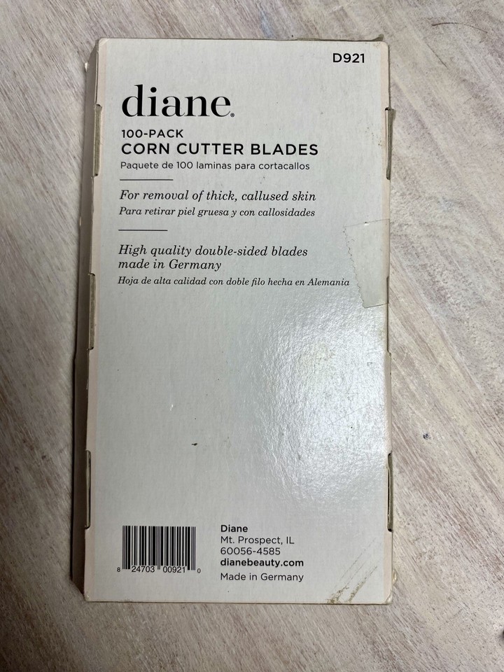 DIANE CORN CUTTER BLADES Ten 10-packs MADE IN GERMANY #D921 ...