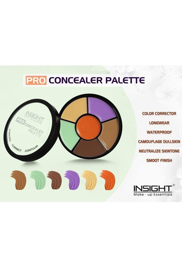 INSIGHT Cosmetics Pro Concealer Palette - Corrector, 15gm, Multicolor ...