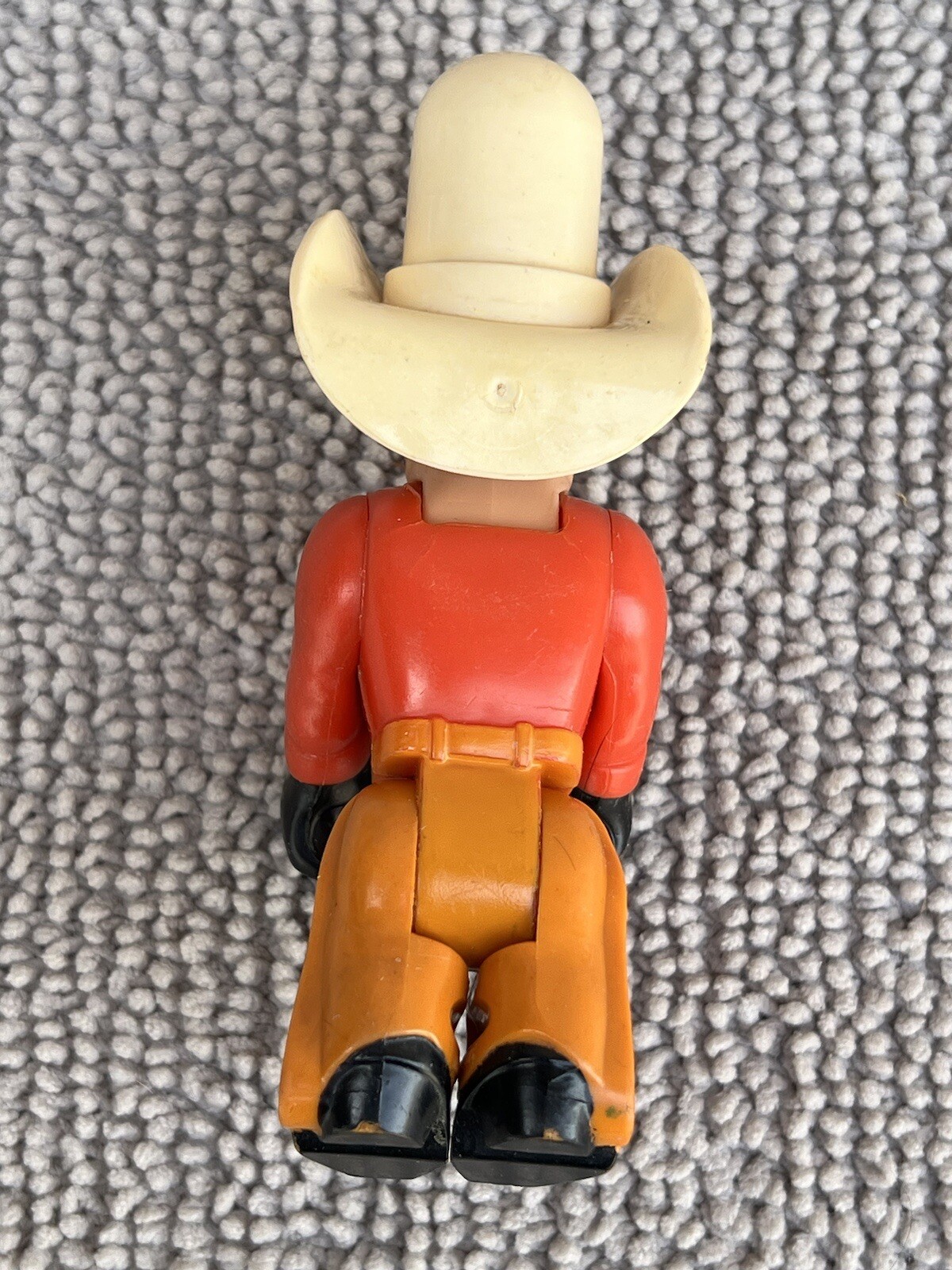 RareVintage Fisher Price Rodeo Rig Cowboy Figure Chuck Multicolors | eBay