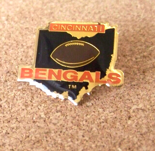 Cincinnati Bengals Ohio state pin design 1992 NFL | eBay
