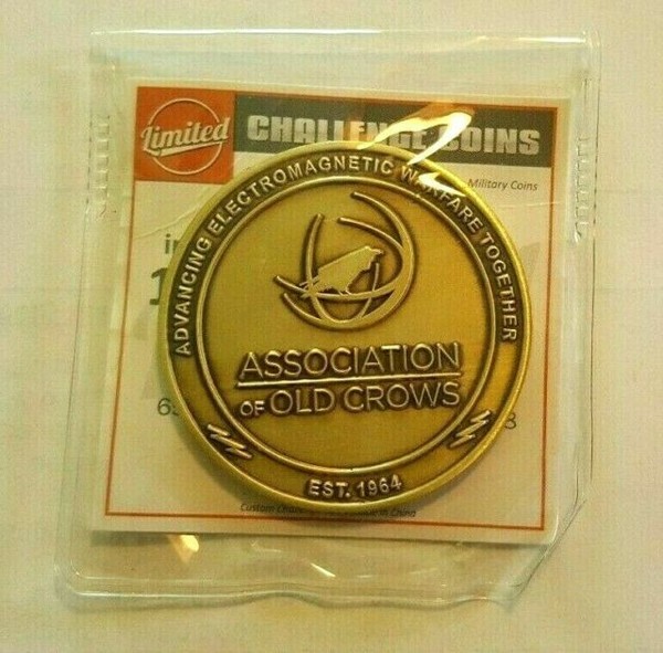 Association of Old Crows Challenge Coin for sale online | eBay