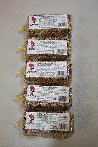5 Henergise Poultry Pecking Block,Chicken Pecking Block 250g | eBay UK