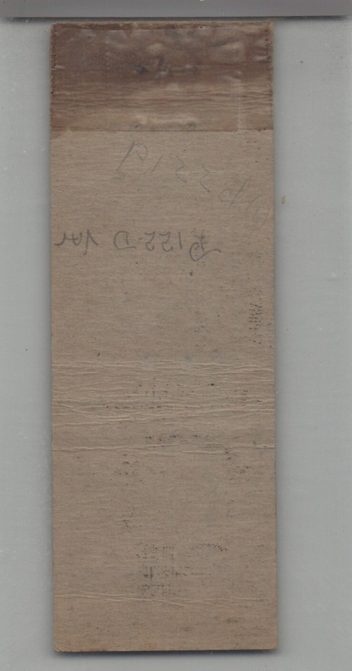 Matchbook Cover - Navy Ship USS Pennsylvania BB-38 Bikini Target | eBay