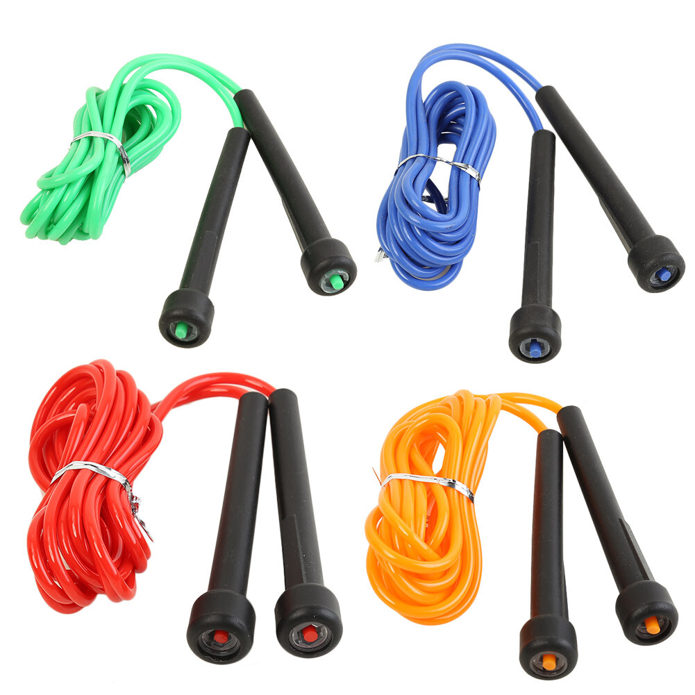 Workout Lose Weight Skipping Rope Fitness Adjustable PVC Sports Jumping ...