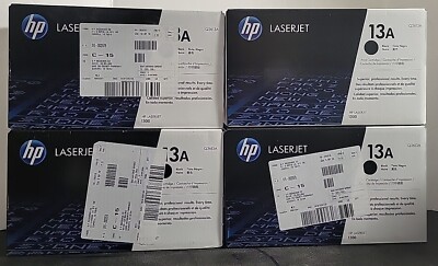 Genuine HP 13A (Q2613A) Black Toner Print Cartridge For HP LaserJet ...