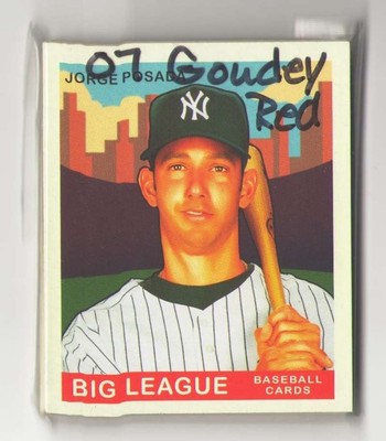 2007 Goudey Red Backs - NEW YORK YANKEES Team Set | eBay