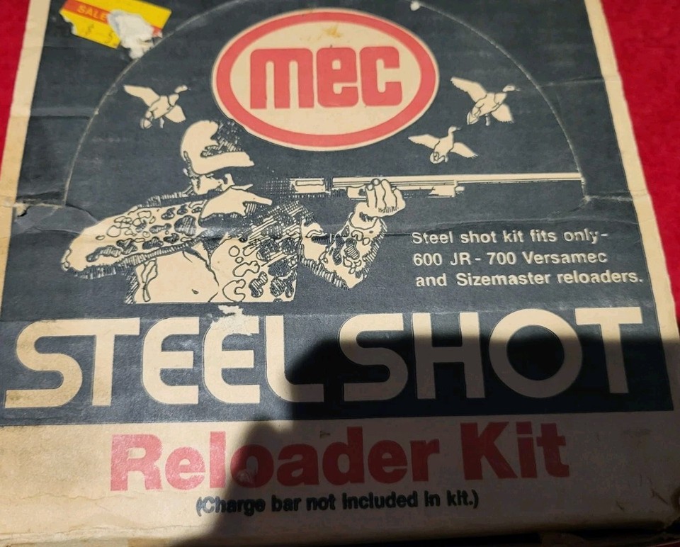 Mec Steel & Large Size Lead Shot Reloader Kit # 8433 Single Stage ~New ...