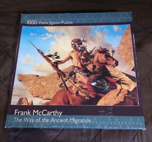 Ceaco Frank McCarthy 1000 Peice Puzzle The Way Of The Ancient Migration ...