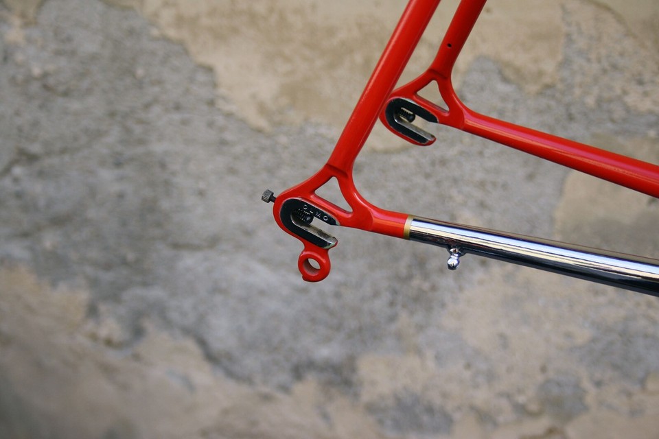 NOS olmo competition 1986 steel frame new old stock made italy columbus ...