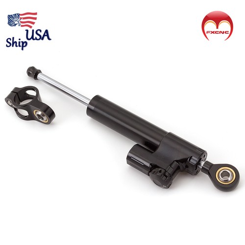 Motorcycle Steering Damper Stabilizer Linear Reversed Safe Control ...