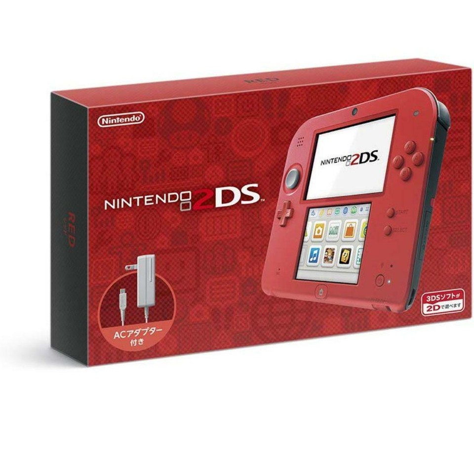 nintendo Nintendo 2DS red box Body from jAPAN | eBay