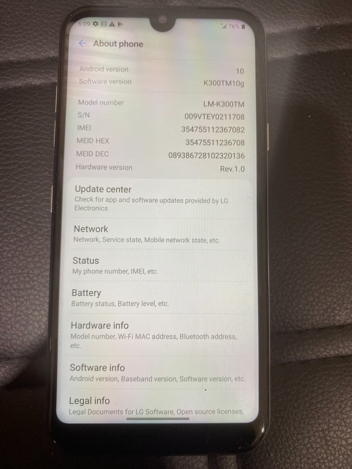 LG K300 Android Smart Phone (Network Locked) - 16GB – Silver | eBay