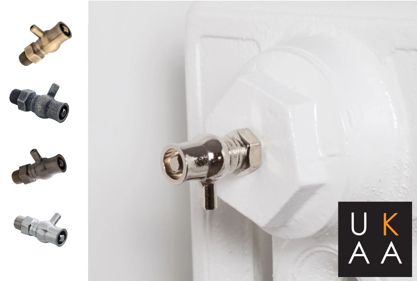 Traditional Bleed Vent For Cast Iron Radiators - Bleed Vents - Air Vent ...