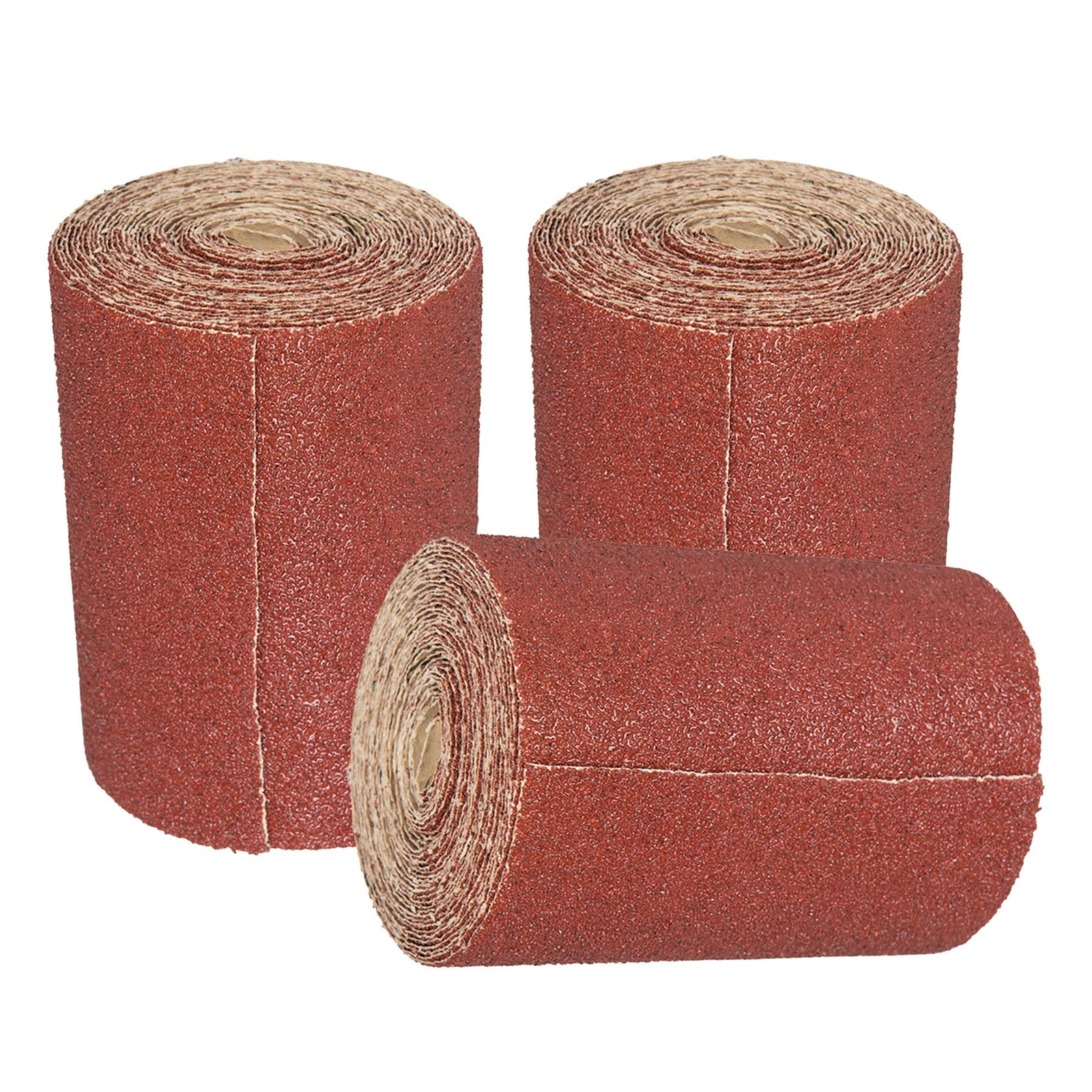 Sanding Roll 60, 80, 120 Grit Anti Clog Sandpaper Aluminium Oxide Resin ...