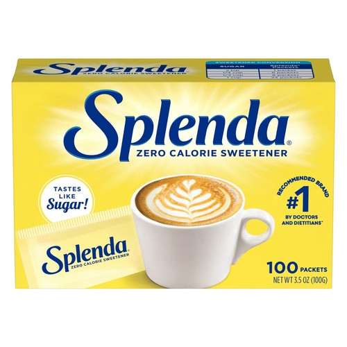 Splenda Zero Calorie Sweetener, Sugar Substitute Packets - 100CT | eBay
