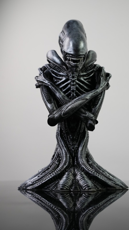 Alien Xenomorph Bust 3d printed and HAND PAINTED | eBay