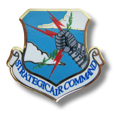 US Air Force Strategic Air Command Lapel Hat Pin Badge Official ...