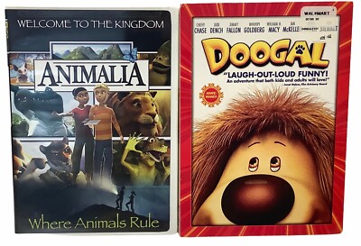 Lot Of 2 DVD’s: “Animalia” & “Doogal” Animal Movies, Kids, Family, Very ...