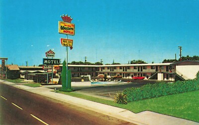 Carousel Motel Best Western Merced California CA Chrome c1970 Postcard ...