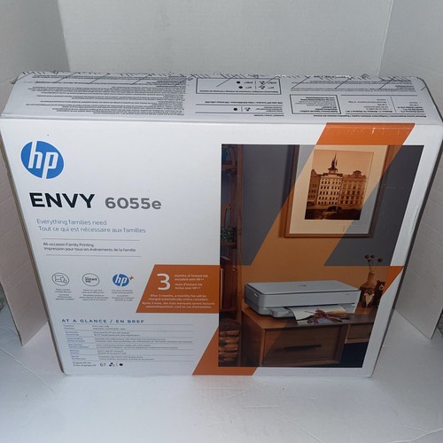 HP ENVY 6055e All-in-One Inkjet Printer, Color Mobile Print, Copy, Scan ...