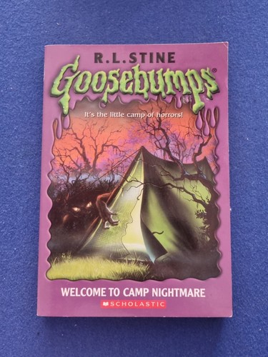 Goosebumps - 9 - Welcome To Camp Nightmare - Paperback Book - R L Stine ...