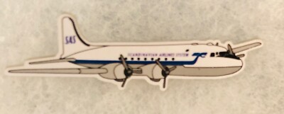 SAS Airlines - Lapel Pin - Propjet Aircraft | eBay