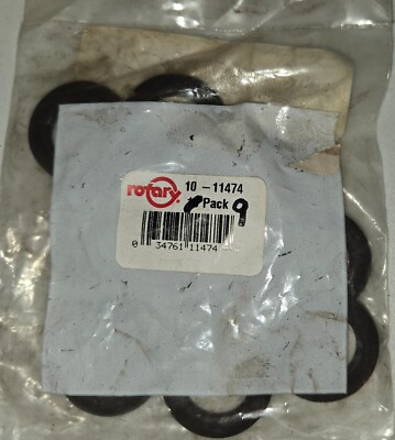 (9) 11474 ROTARY WASHERS 10-11474 1-1/8" SPACERS FOR AYP PACK of NINE ...