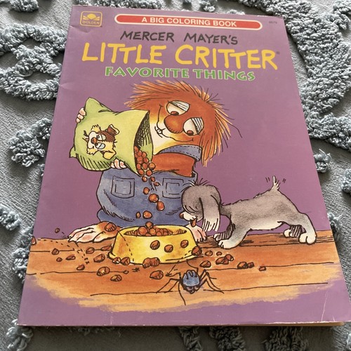 MERCER MAYER Little Critter coloring book Favorite Things 1994 | eBay