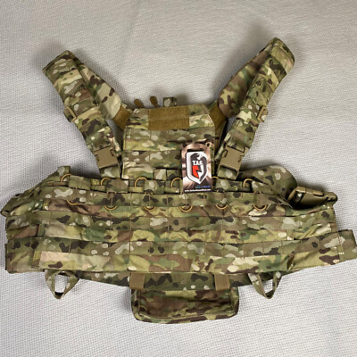 TAG Gladiator Chest Rig Multicam w/ Back Panel - Tactical Assault Gear ...