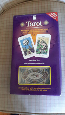 TAROT Boxed Kit: Guide Book plus 78 Cards, Jonathan Dee (2000) | eBay ...