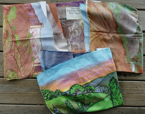 vintage lot 4 flannelgraph background scene holly land Palestine child ...