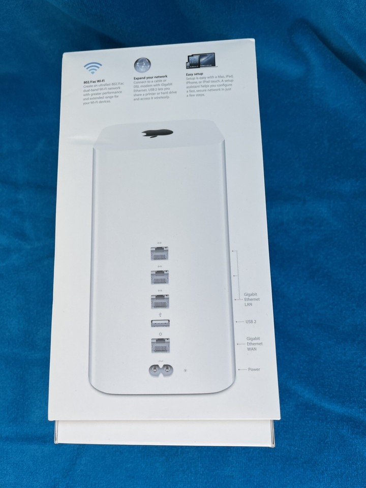 Apple AirPort Extreme Base 802.11ac WiFi Router A1521 | eBay
