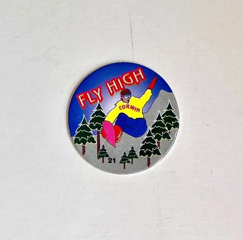 Vintage Surf Caps Fly High #21 Snowboarding Cap Pog Milk Pogs ...
