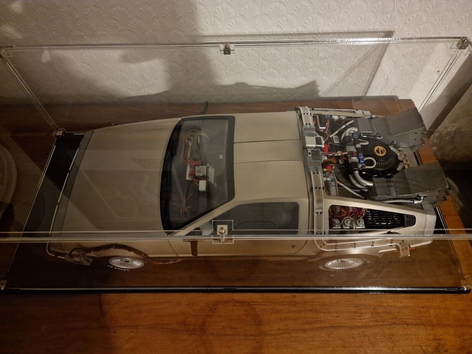 Eaglemoss Back To The Future Kit Build Delorean Display Case | eBay