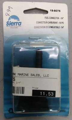 New Sierra Fuel Connector 1/4 ", 18-8075 | eBay