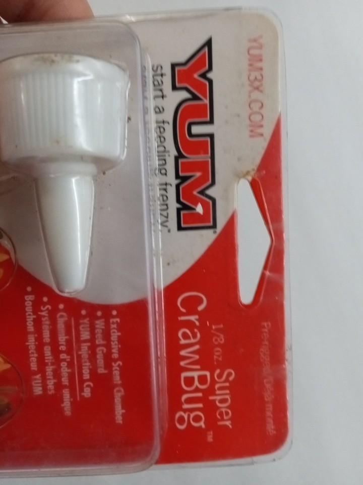 YUM Super Craw Bug 3 Pack With Injection Cap | eBay