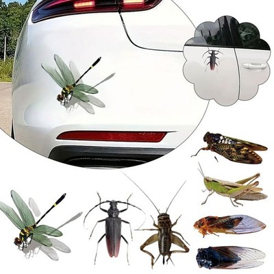 3D Insect Car Stickers Dragon Fly Child Decals Dragonfly,, | eBay UK