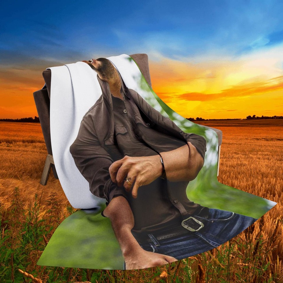 Luke Bryan Country Fleece Blanket | eBay