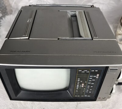 Vintage Radio Shack Realistic Portavision TV Radio Parts ONLY | eBay
